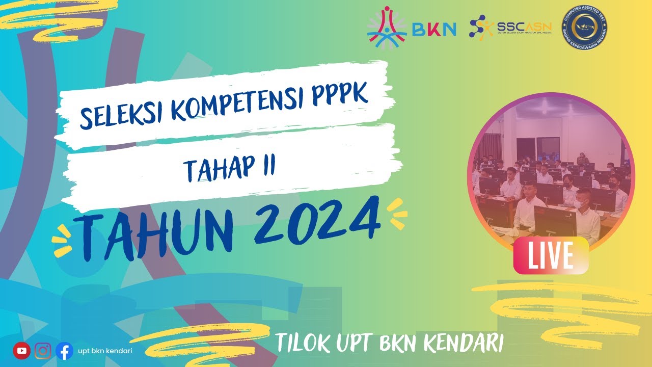 LIVE SCORE SELKOM PPPK TAHAP 2 T.A 2024 - 09 MEI 2025 - SESI 2 - YouTube