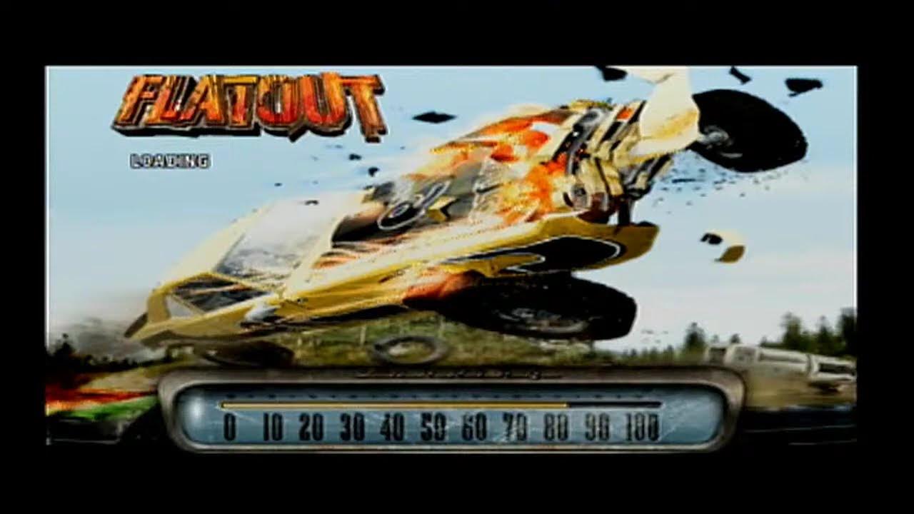 Flatout ps2 - YouTube