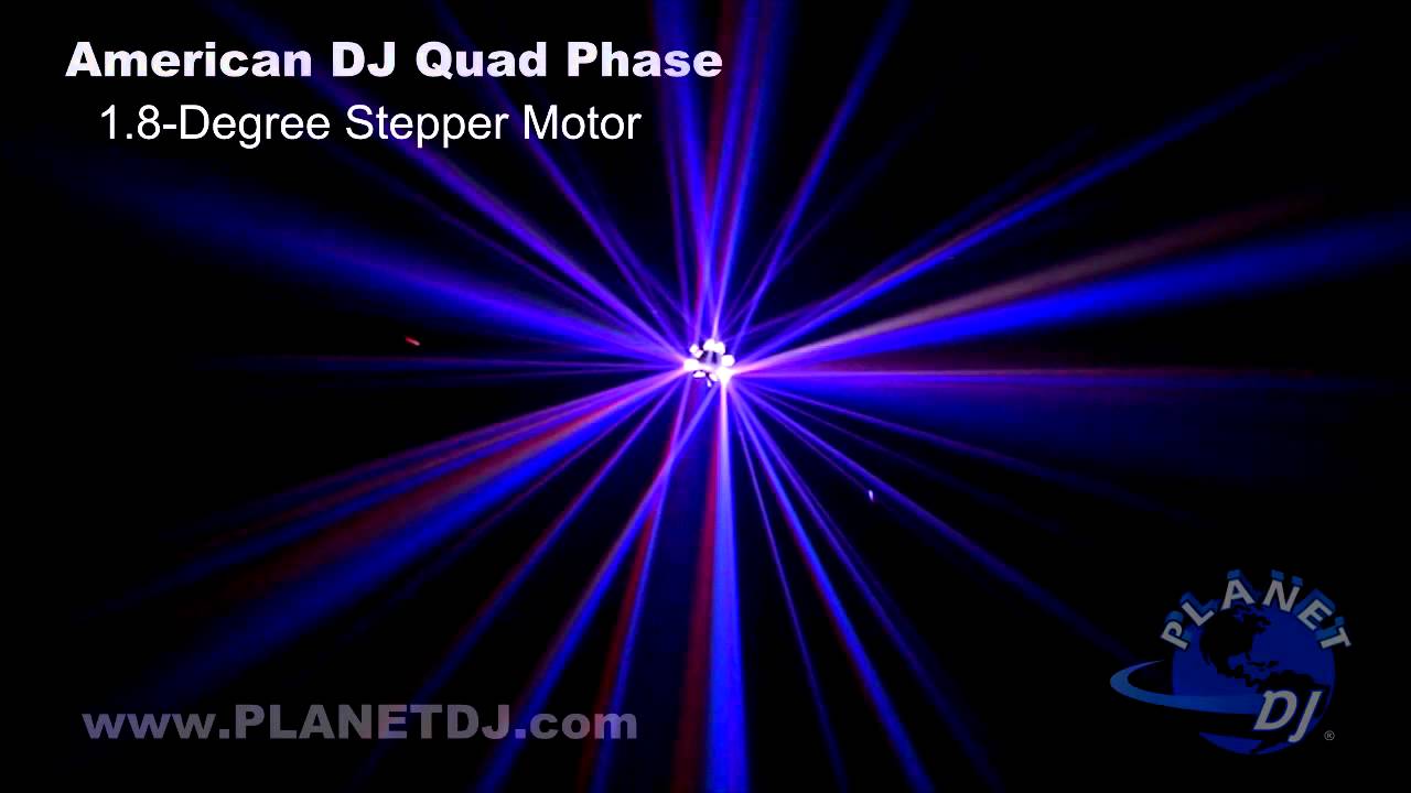 American DJ QUAD PHASE High Output LED Moonflower Effect - Planet DJ ...