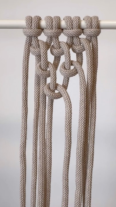 Tutorial macrame simple #macrame #tutorialmacrame #макраме #урокмакраме #українськийютуб - YouTube