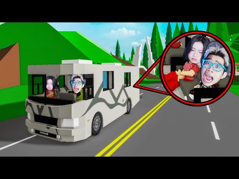 AKU PACARAN 24 Jam Di Dalam Mobil BUS!, di Rusuh BOCIL2!!! - Roblox Brookhaven