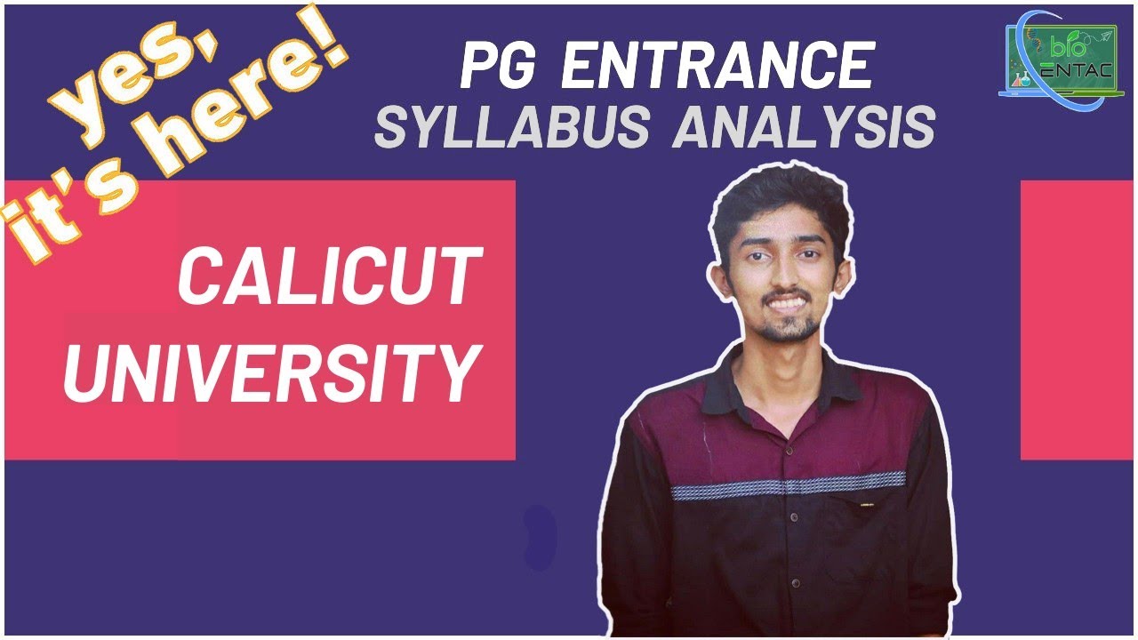 The Most Requested PG Entrance Syllabus Analysis Calicut University the-most-requested-pg-entrance-syllabus-analysis-calicut-university