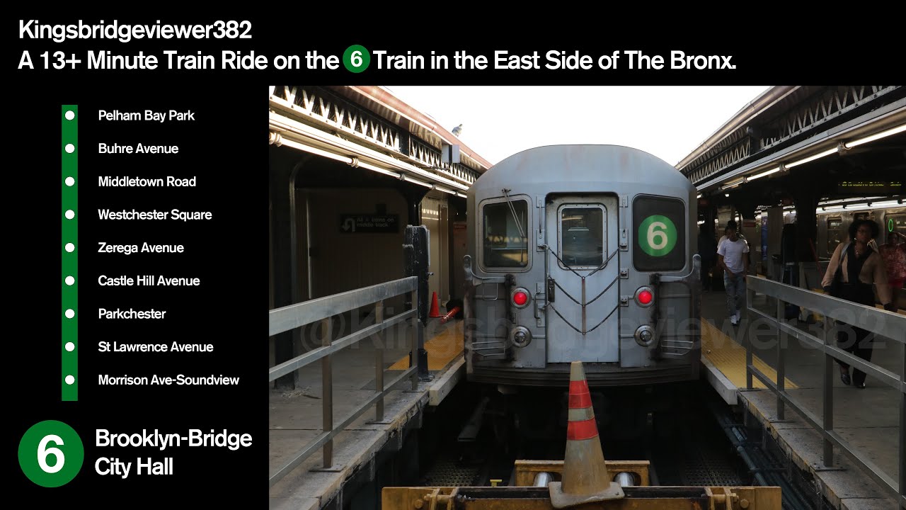 MTA New York City Subway: A 13-Minute Subway Ride From Pelham Bay to ...