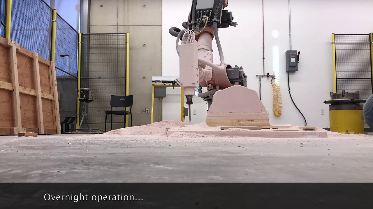 Kuka Robot Mold Cut UCSD HPS - YouTube