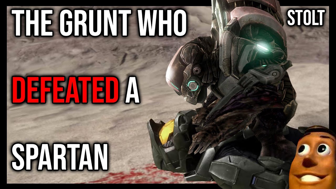 The Grunt Who Defeated a Spartan | Stolt FULL Story - Halo Lore - YouTube