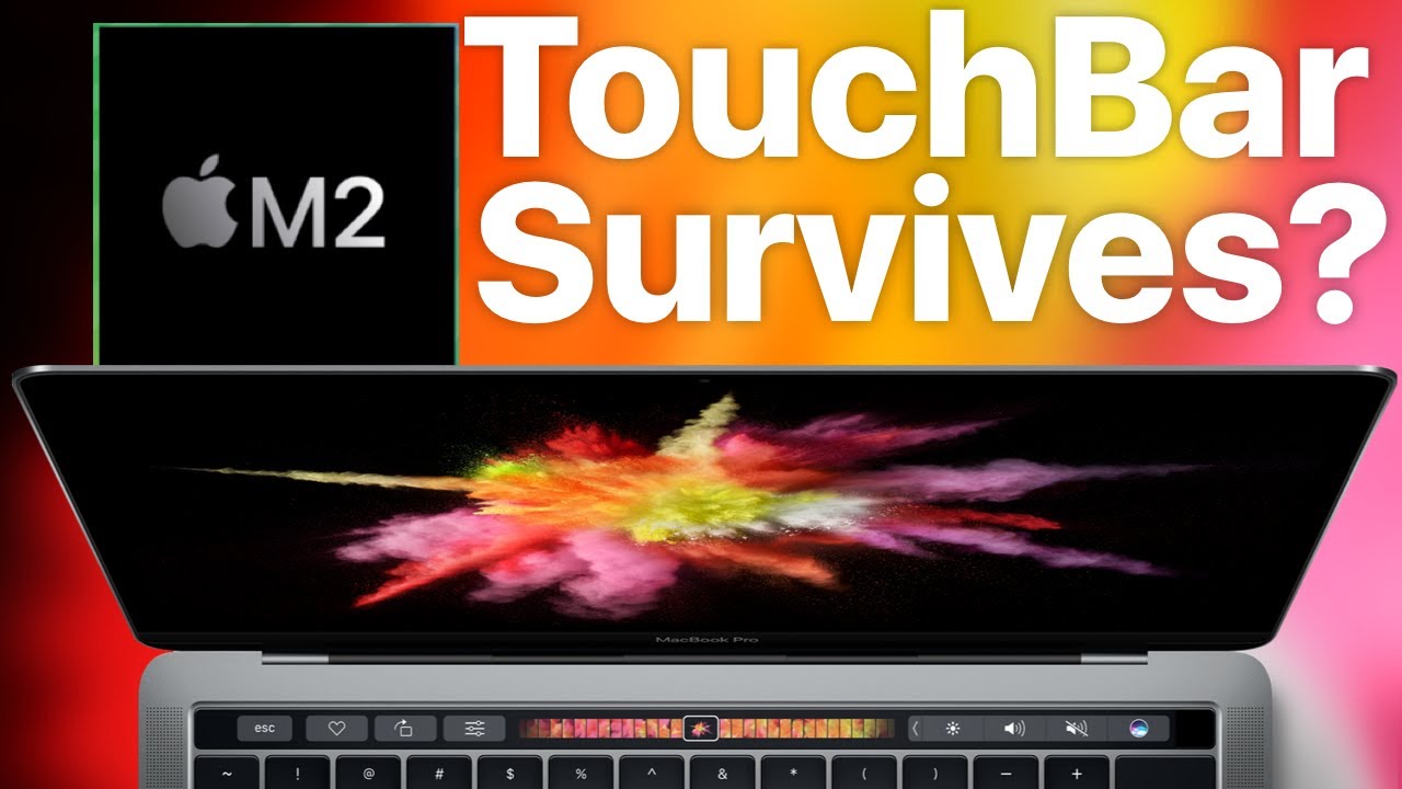 TouchBar may carry into M2 MacBook Pro! - YouTube
