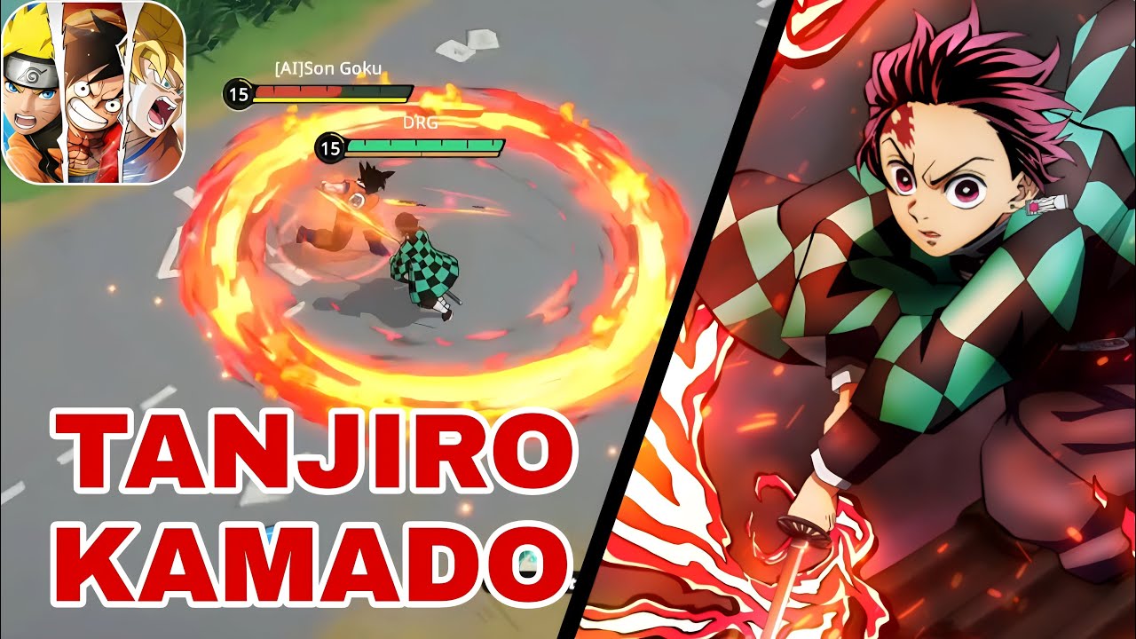 TANJIRO GAMEPLAY (DEMON SLAYER) | JUMP ASSEMBLE (Closed Beta Test ...