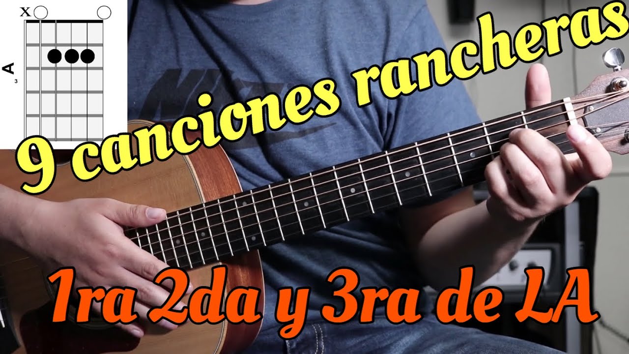 9 Canciones Rancheras en 1ra 2da y 3ra de LA - YouTube