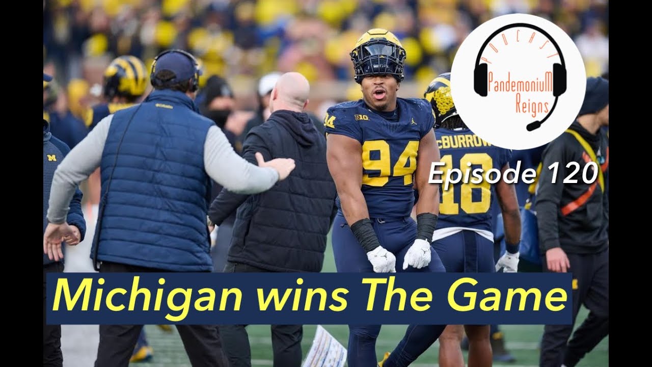 Michigan wins The Game (Clip from ep 120) - YouTube