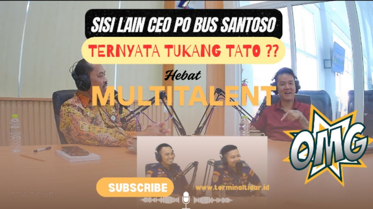 Podcast bersama CEO PO BUS SANTOSO - YouTube