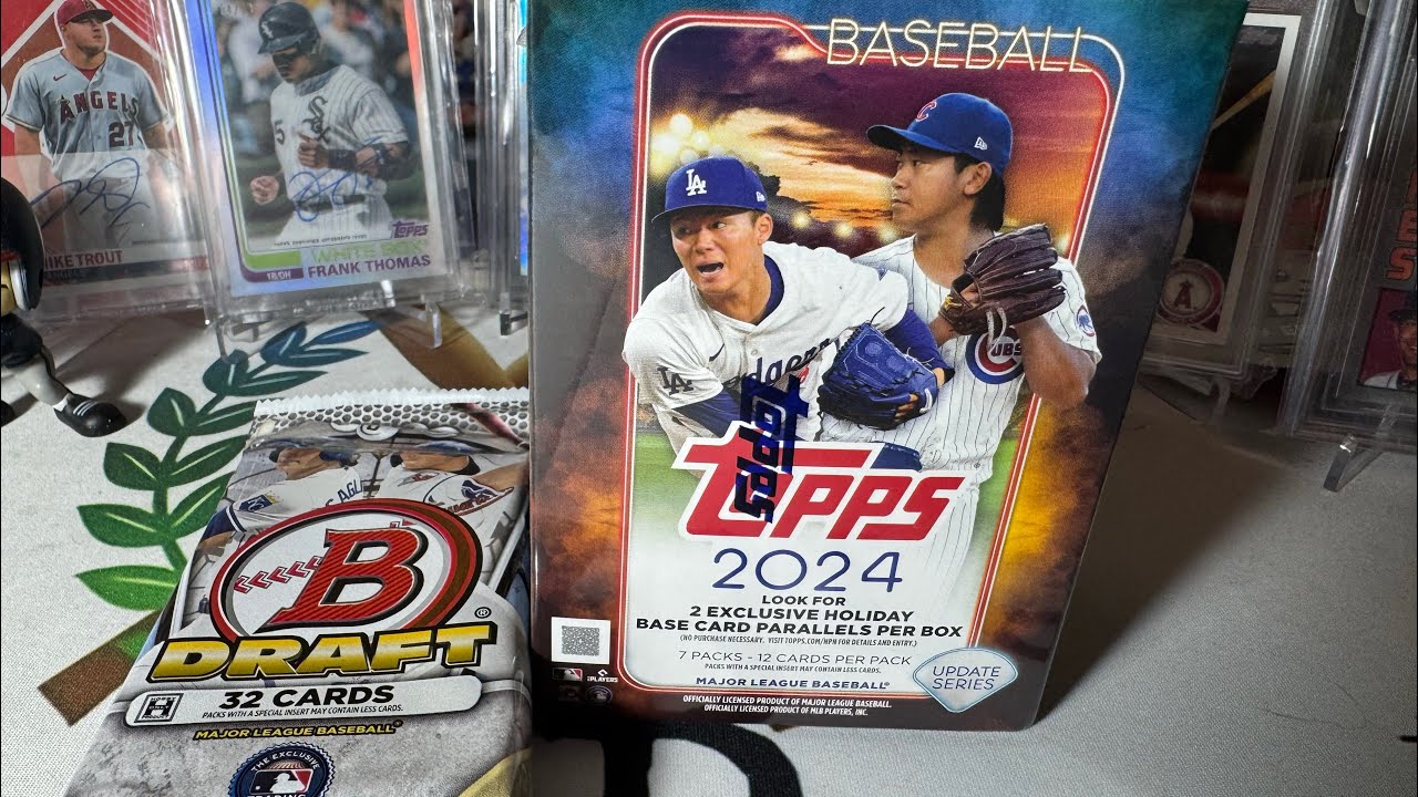2024 Topps Update and Bowman Draft - color auto????? - YouTube
