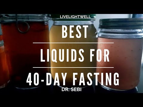 What to drink on a 40 Day Liquid Fast Dr. Sebi Fast Day 29