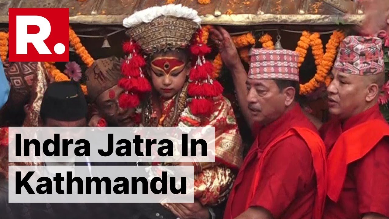 Nepal's Iconic Indra Jatra Where Living Dieties Go On A Tour Of The ...