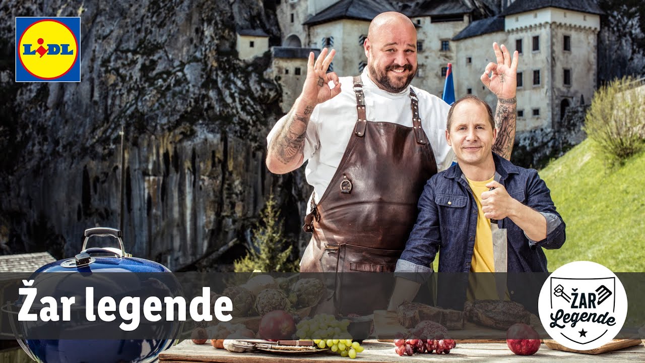 Žar legende osvajajo Predjamski grad – Viteški steak - YouTube