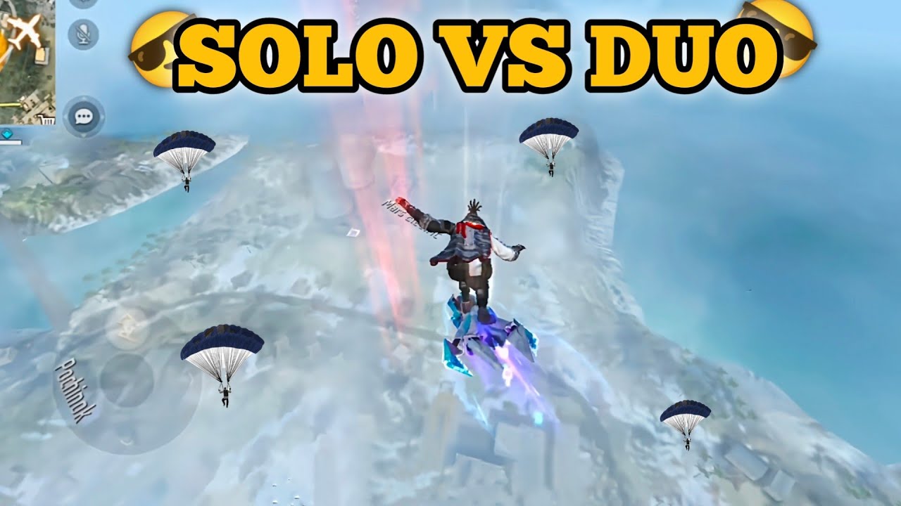Solo Vs Duo Free Fire Gameplay 😎 - YouTube