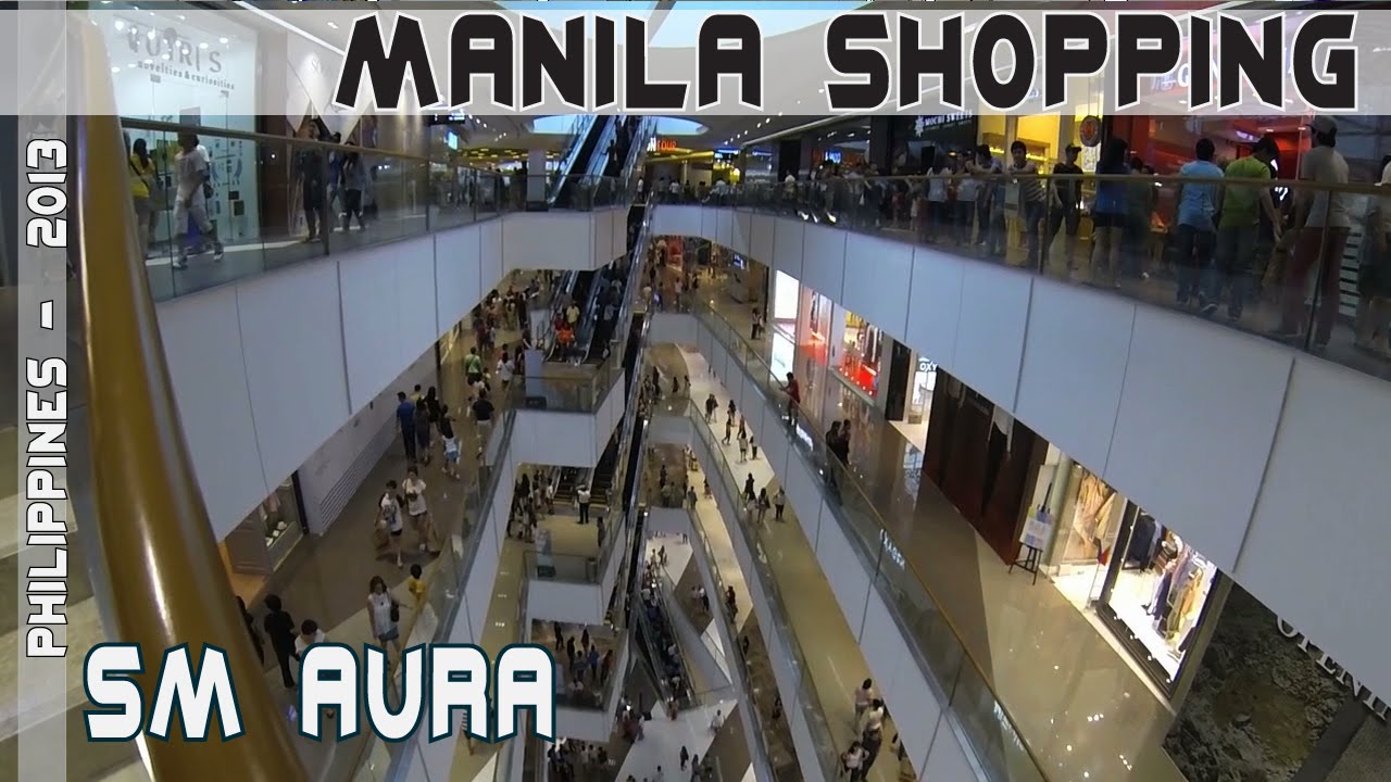 SM Aura Premier | BGC Philippines upscale shopping mall - YouTube