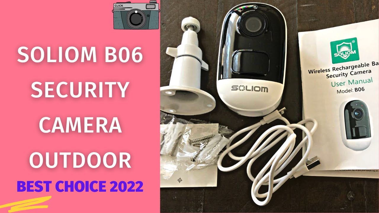 SOLIOM B06 Security Camera Outdoor Wireless Battery Powered Review ...