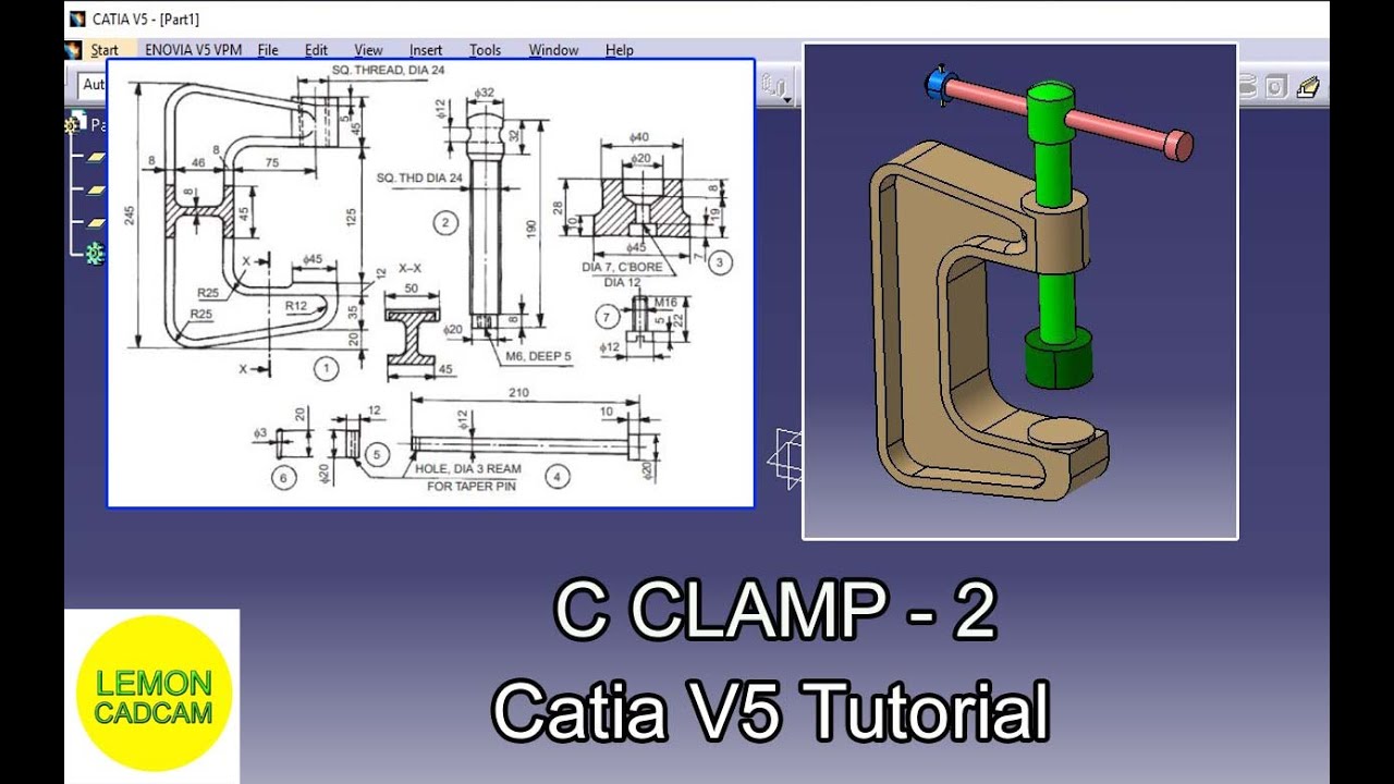 C CLAMP - 2 - YouTube