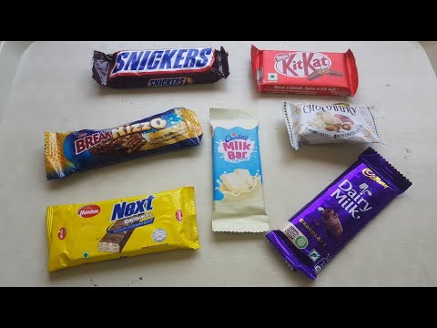 Chocolates Opening Video, dairy milk, snickers, kitkat, breakrizzo ...