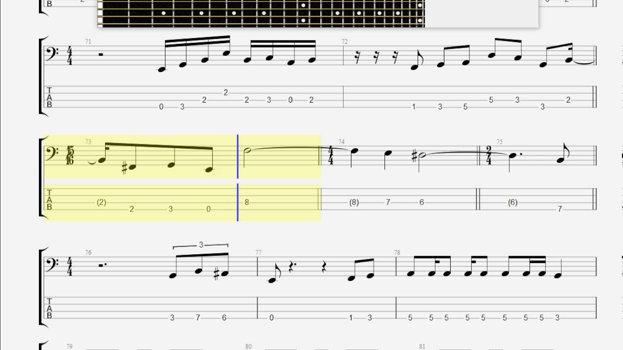 Children Of Bodom Hatebreeder BASS GUITAR TAB - YouTube