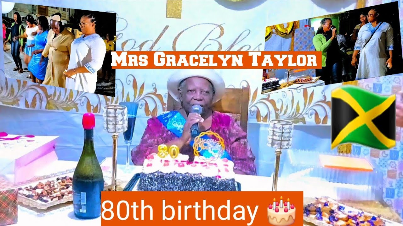 Mrs Gracelyn Taylor 80th birthday celebration//Jan 8,2025#iammarwa # ...