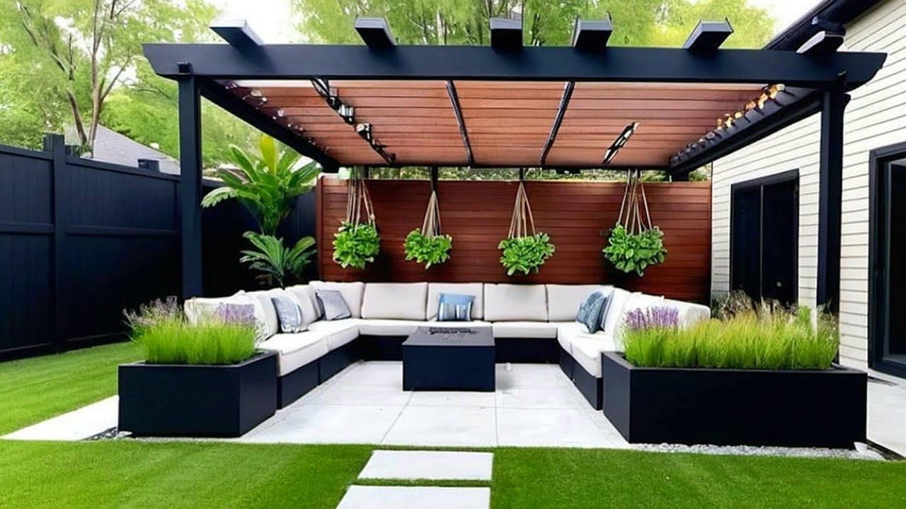 100 Modern Patio Design Ideas 2024 Backyard Garden Landscaping Ideas ...