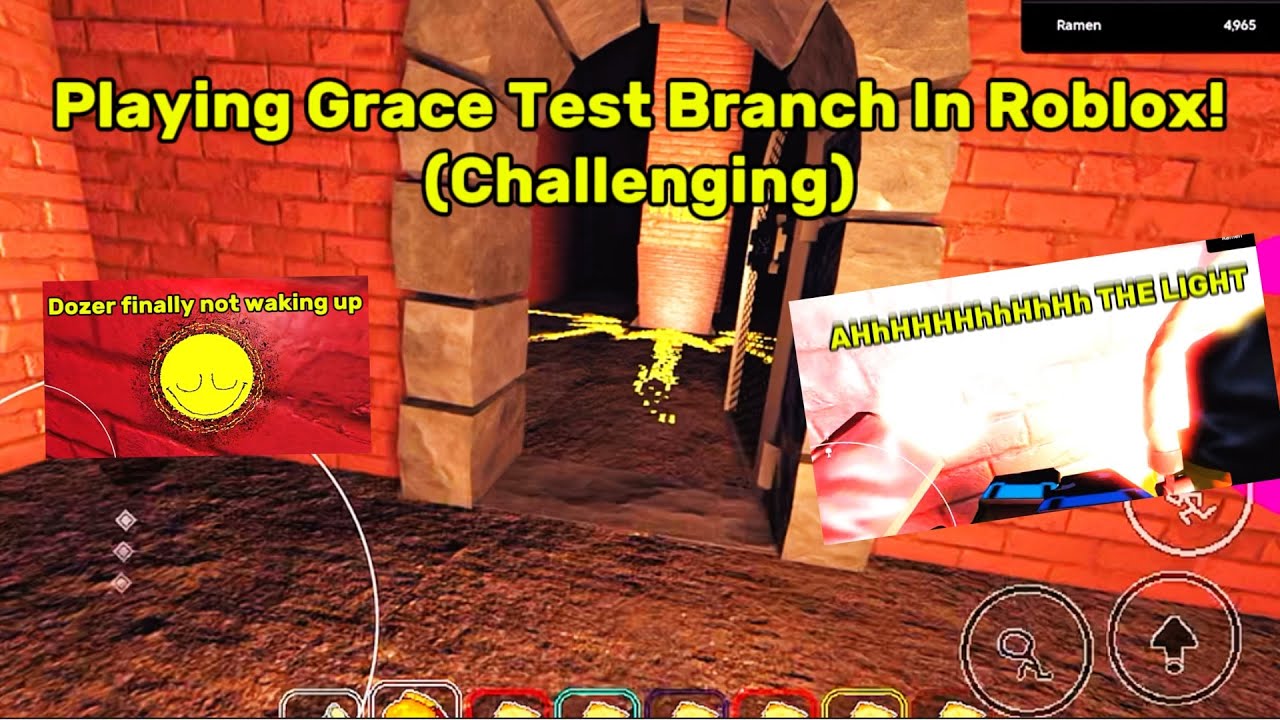 Playing Grace Test Branch In Roblox! (Challenging) #roblox #gameplay # ...