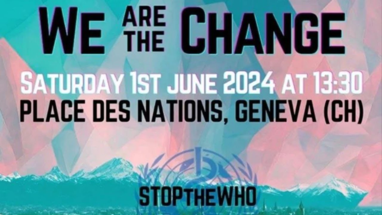 LIVE: We Are The Change Geneva Rally - YouTube