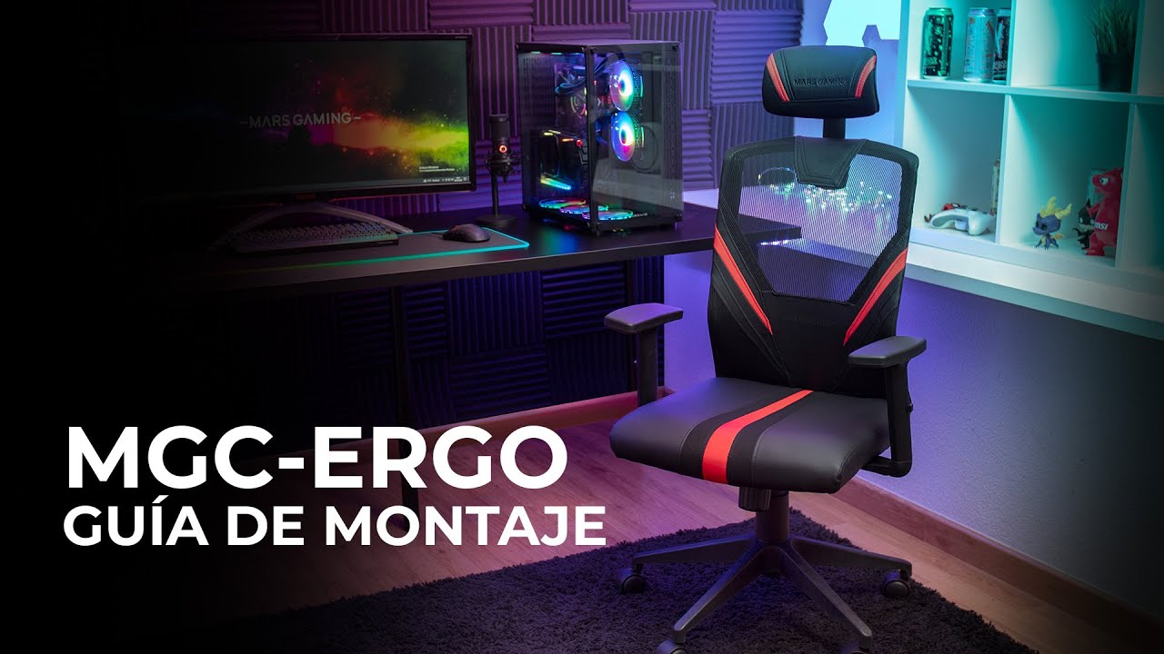 Unboxing y Montaje de la Silla Gaming Ergonómica MGC-ERGO | Mars Gaming - YouTube
