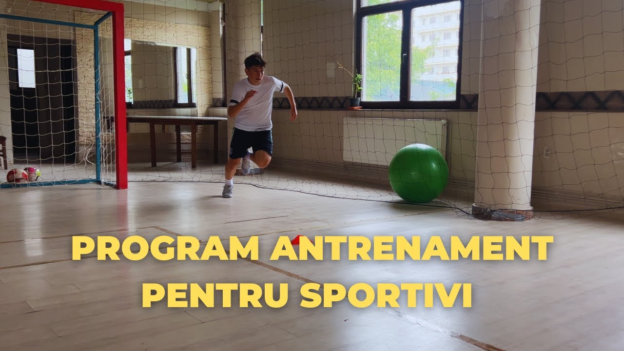 Program de antrenament pentru sportivi - YouTube