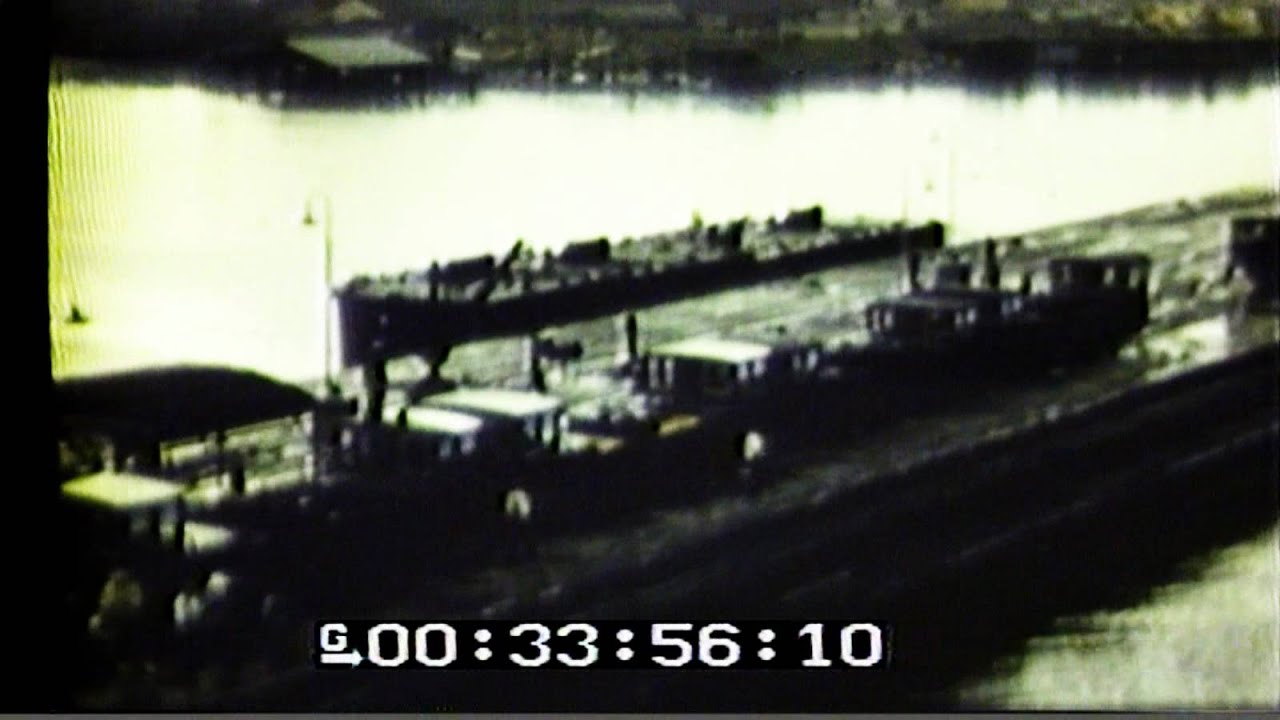 USS Denver CL-58 Enters, Transits Panama Canal March 1943 - YouTube