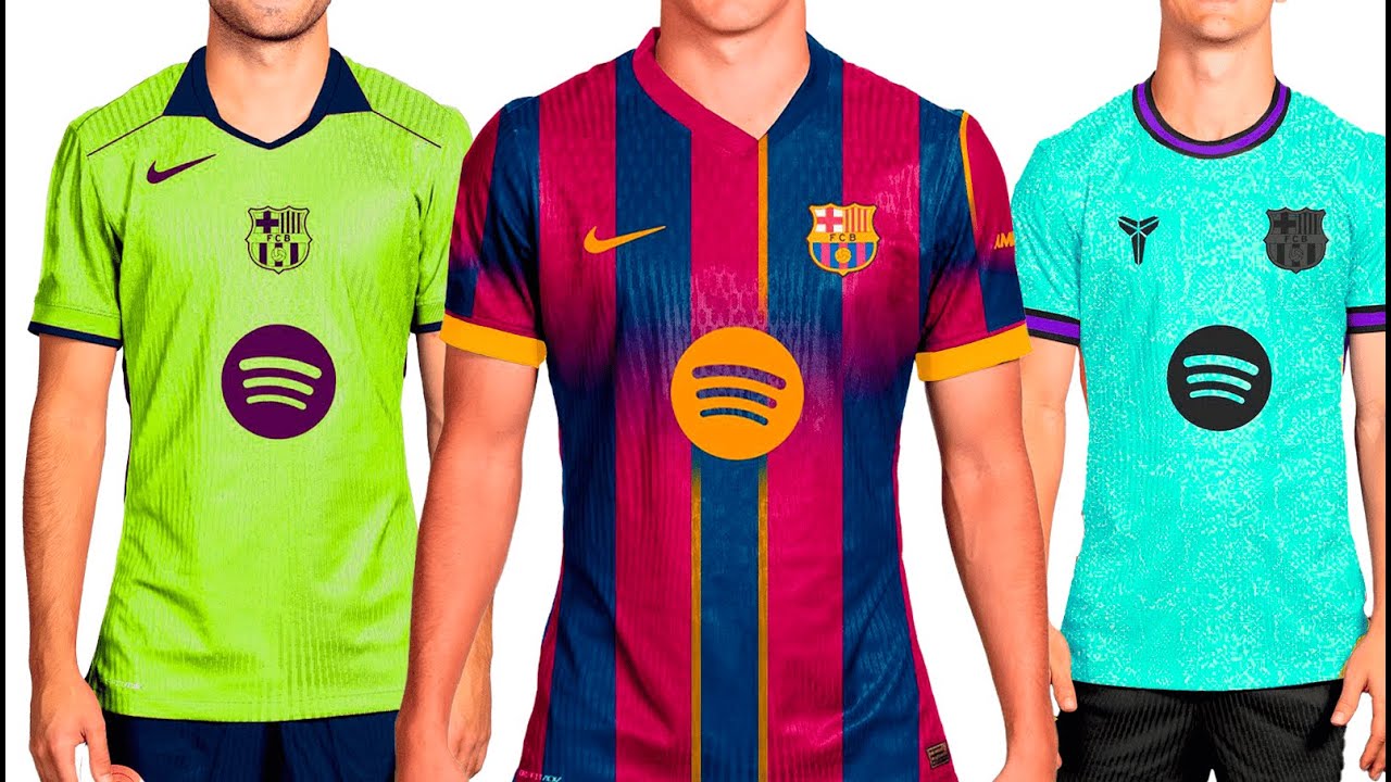 🚨 las nuevas camisetas del barcelona 2025/2026 - YouTube