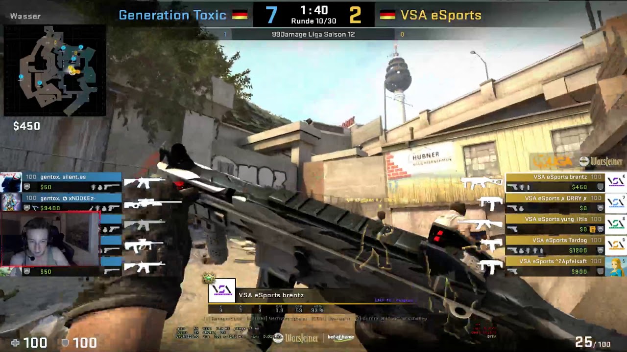 Highlight: 99Damage-Liga / VSA eSports vs. GEN TOX HIGHLIGHTS Map 2 ...