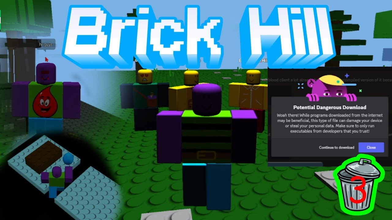 Garbage Games - Brick Hill - YouTube