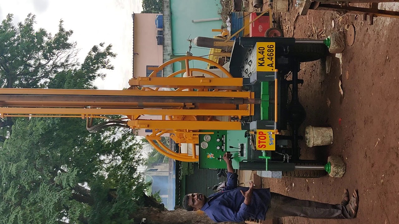Borewell pipe motor lifting machine filly hydrolics manufacturing in ...