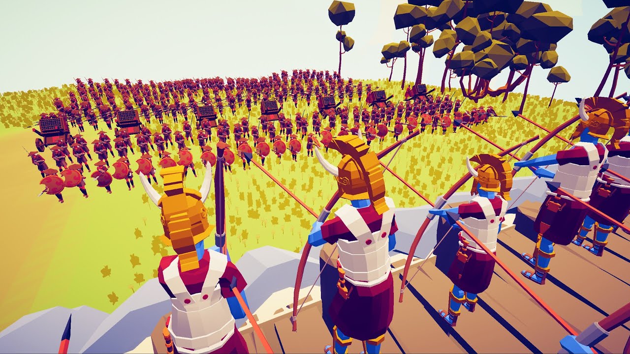 CAN ANCIENT TROOPS DEFEND CITY? - Totally Accurate Battle Simulator ...