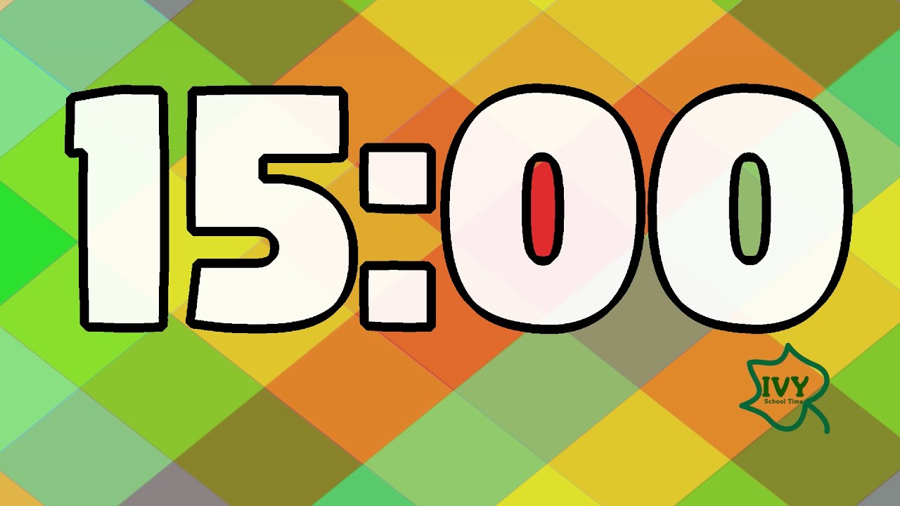 15 MINUTES Countdown Break time - 15 Minutes countdown timer - YouTube