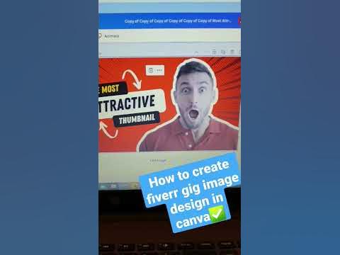 👈How to create fiverr gig image design in canva in 2mins! #canva # ...