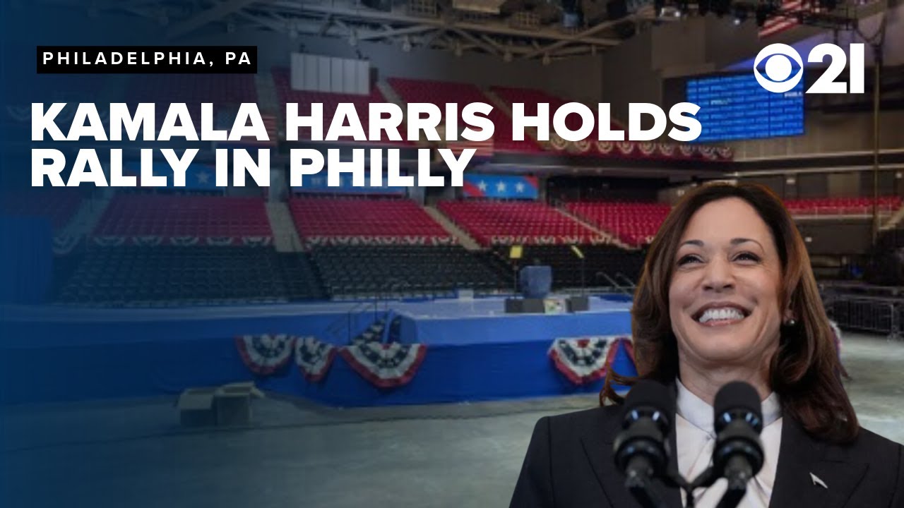 VP Kamala Harris holds rally in Philadelphia, first event with new ...