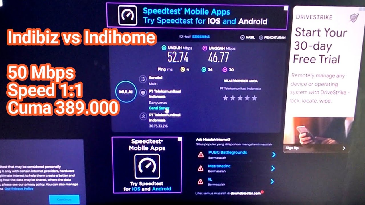 Indihome vs Indibis MURAH & MENDING MANA - YouTube