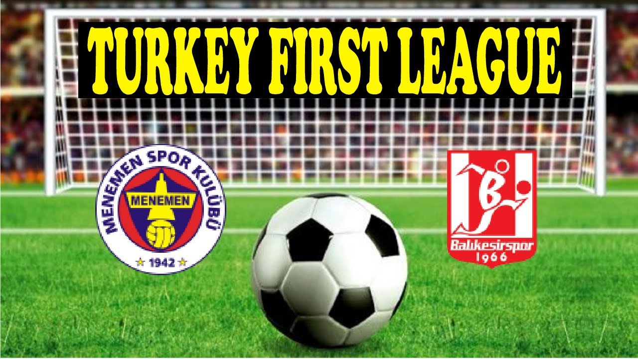Menemenspor vs Balikesirspor | TURKEY FIRST LEAGUE - 20/11/2021 - YouTube