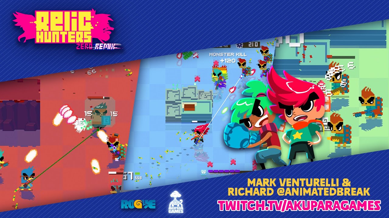 Relic Hunters Zero: Remix | Launch Stream w/ Creator Mark Venturelli ...