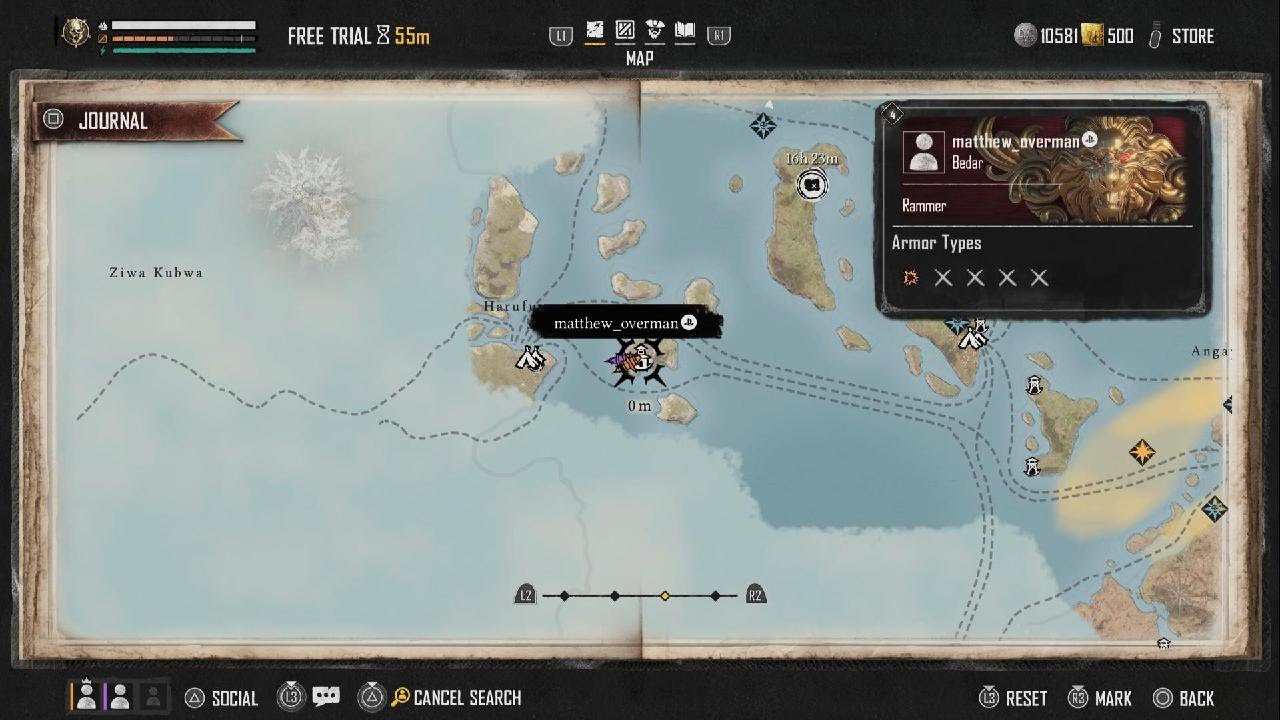 SKULL AND BONES treasure cache location - YouTube