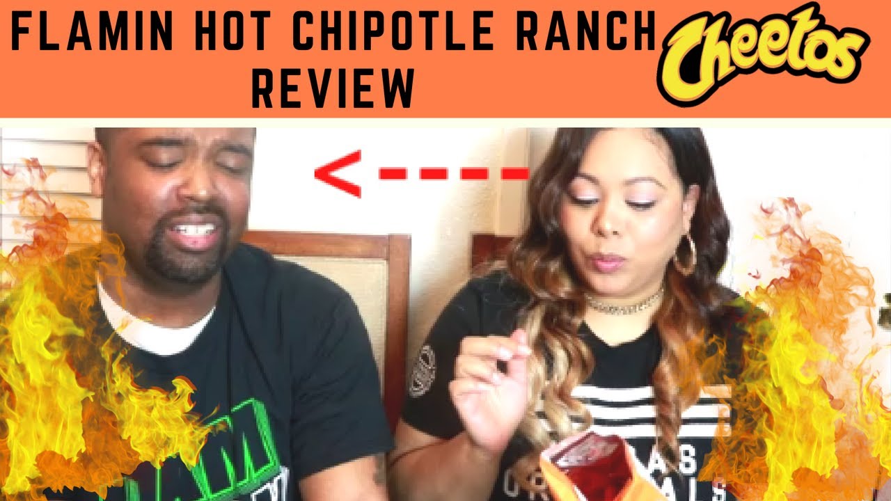 FLAMIN HOT CHIPOTLE RANCH CHEETOS REVIEW - YouTube