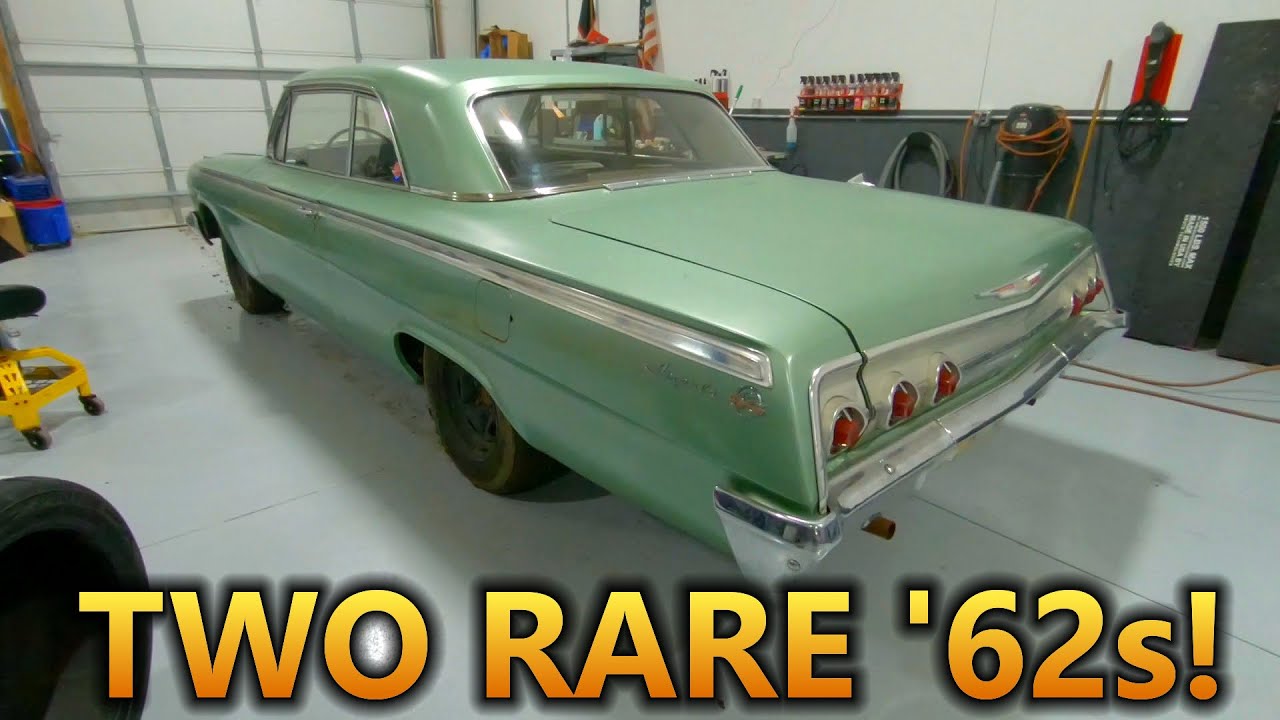 A Pair of RARE 1962 Chevy Impalas - Update Video, Driving the 4-Speed ...