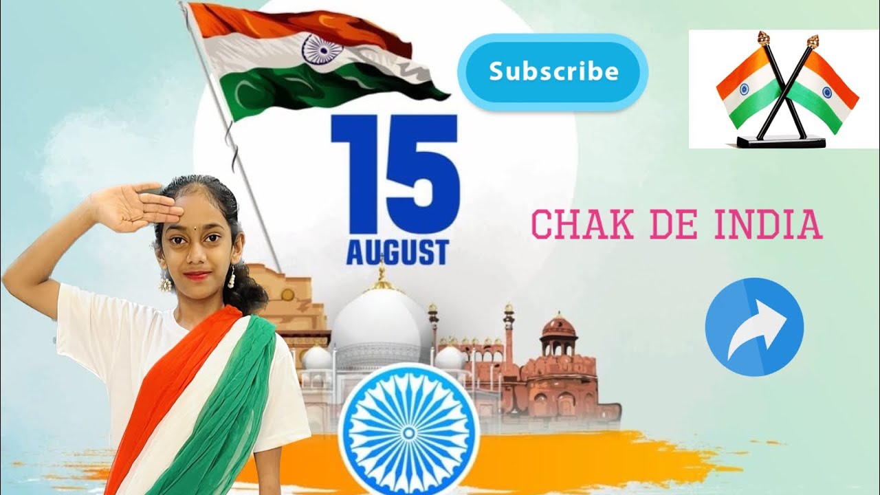 Chak De India Dance performance by Manvitha & her Friends | Happy ...