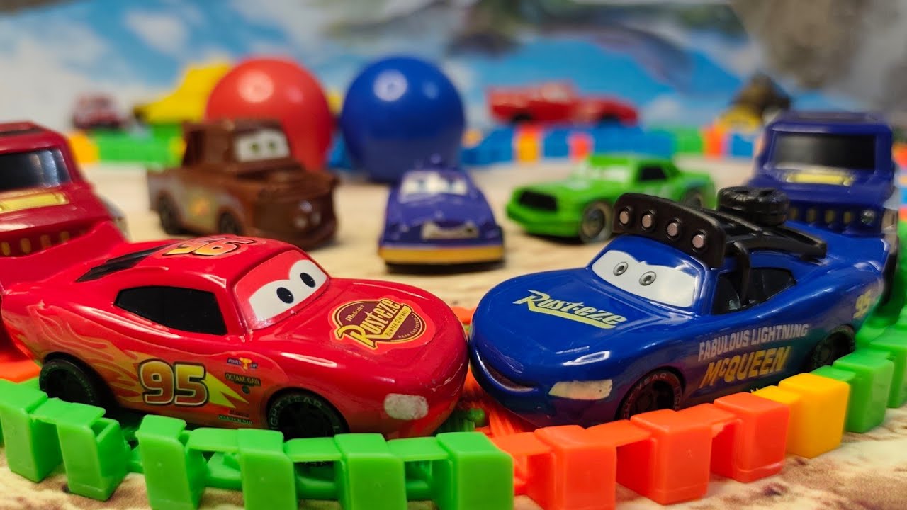9 Minute Satisfying Car Unboxing & Collection –Toy Cars,Disney Pixar ...