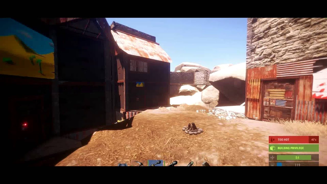 RUST- HOW I DEAL WITH RAIDERS - YouTube