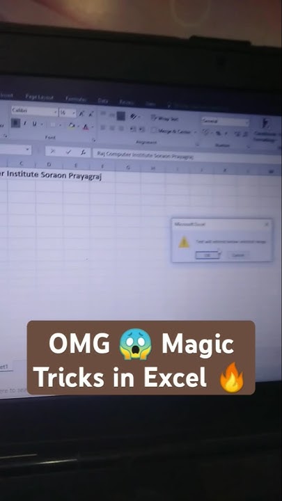 OMG 😱 Magic Tricks in Excel 🔥#exceltricks #newexcel #mstricks #ytviral #tricks - YouTube