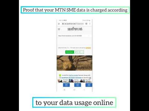 Does your MTN SME data finish quickly? Watch this - YouTube